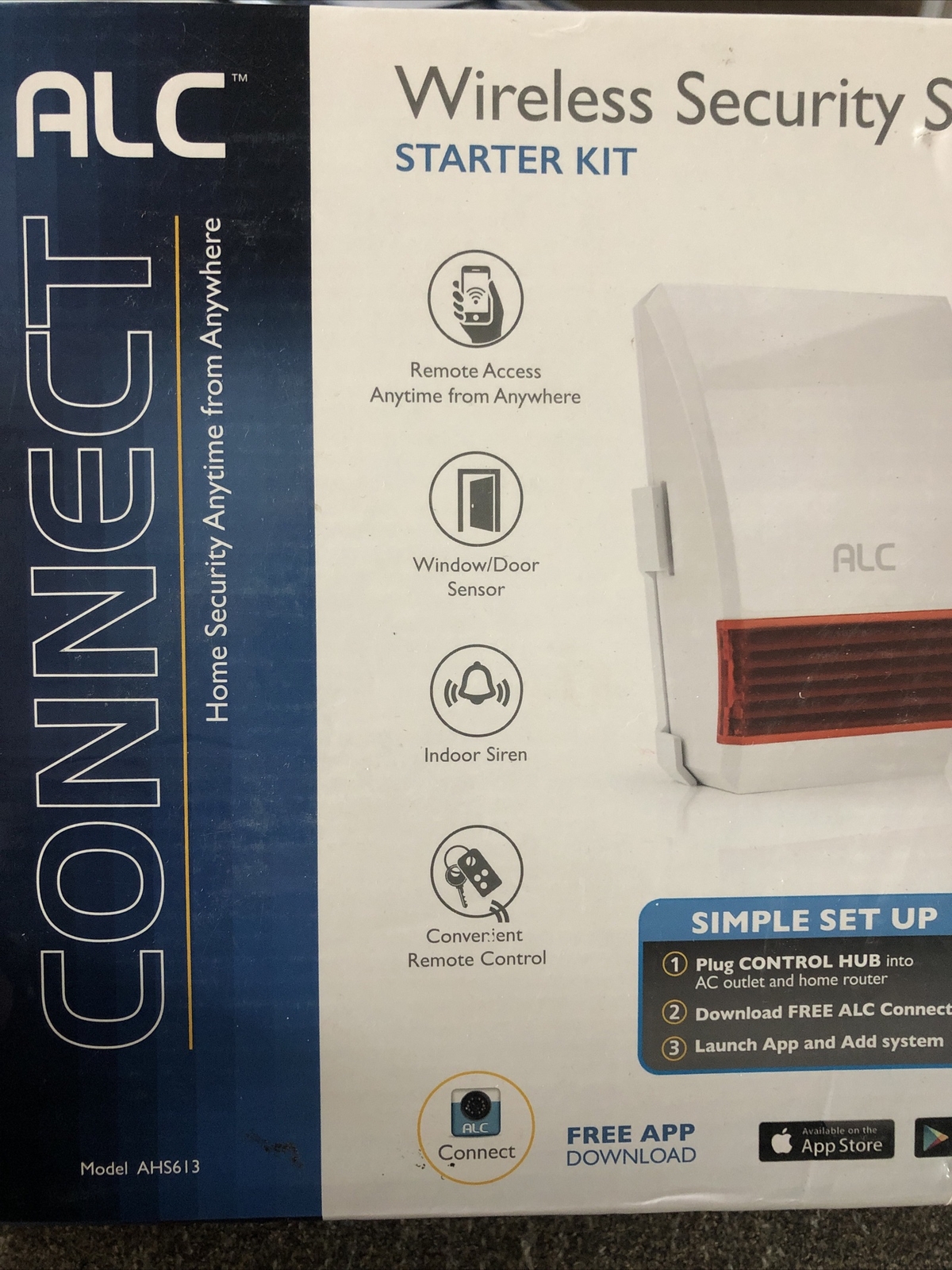 ALC Connect Wireless Security System Starter Kit Home Smart ...