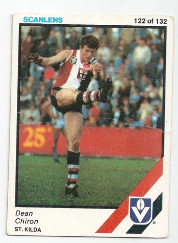 1984 Scanlens (122) Dean CHIRON St. Kilda G. | eBay