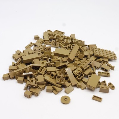 LEG0539 Lego Gros Lot de Petites Pièces Dark Tan Beige Foncé 118g Vrac ...