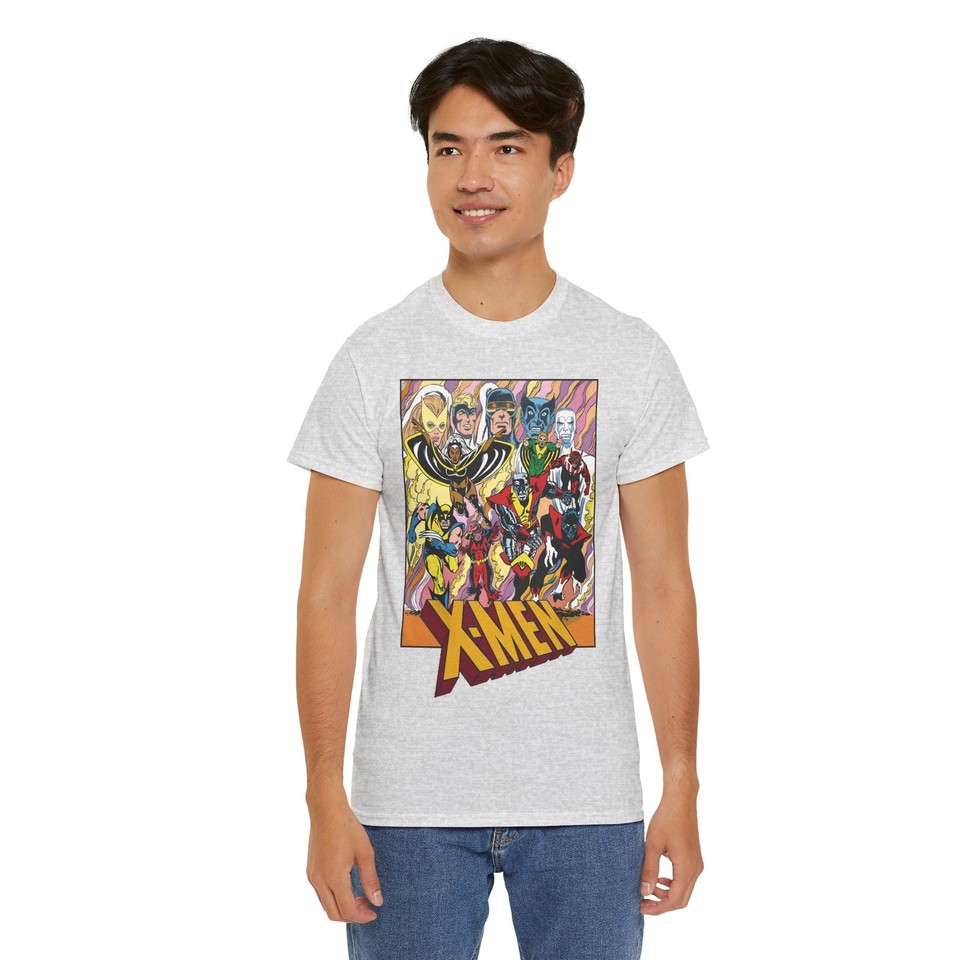 Uncanny X-Men T-Shirt - Dave Cockrum Art - Cyclops, Nightcrawler ...