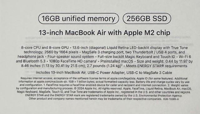 *BRAND NEW* 13-INCH MACBOOK AIR | STARLIGHT | M2 CHIP | 16GB MEMORY ...