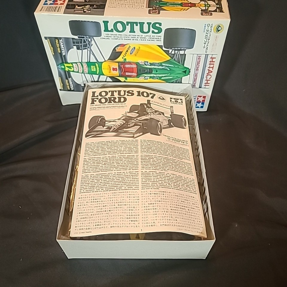 Tamiya 1:20 Scale Lotus Ford 107 Model Kit Sealed Kit # 20037 | eBay