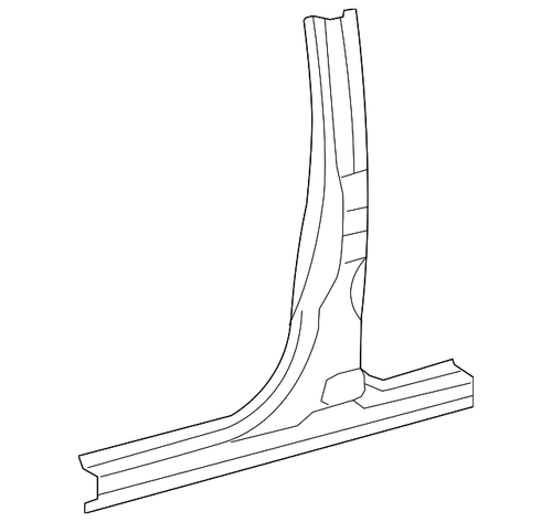 Genuine Toyota Center Pillar & Rocker 61412-0C070 | eBay