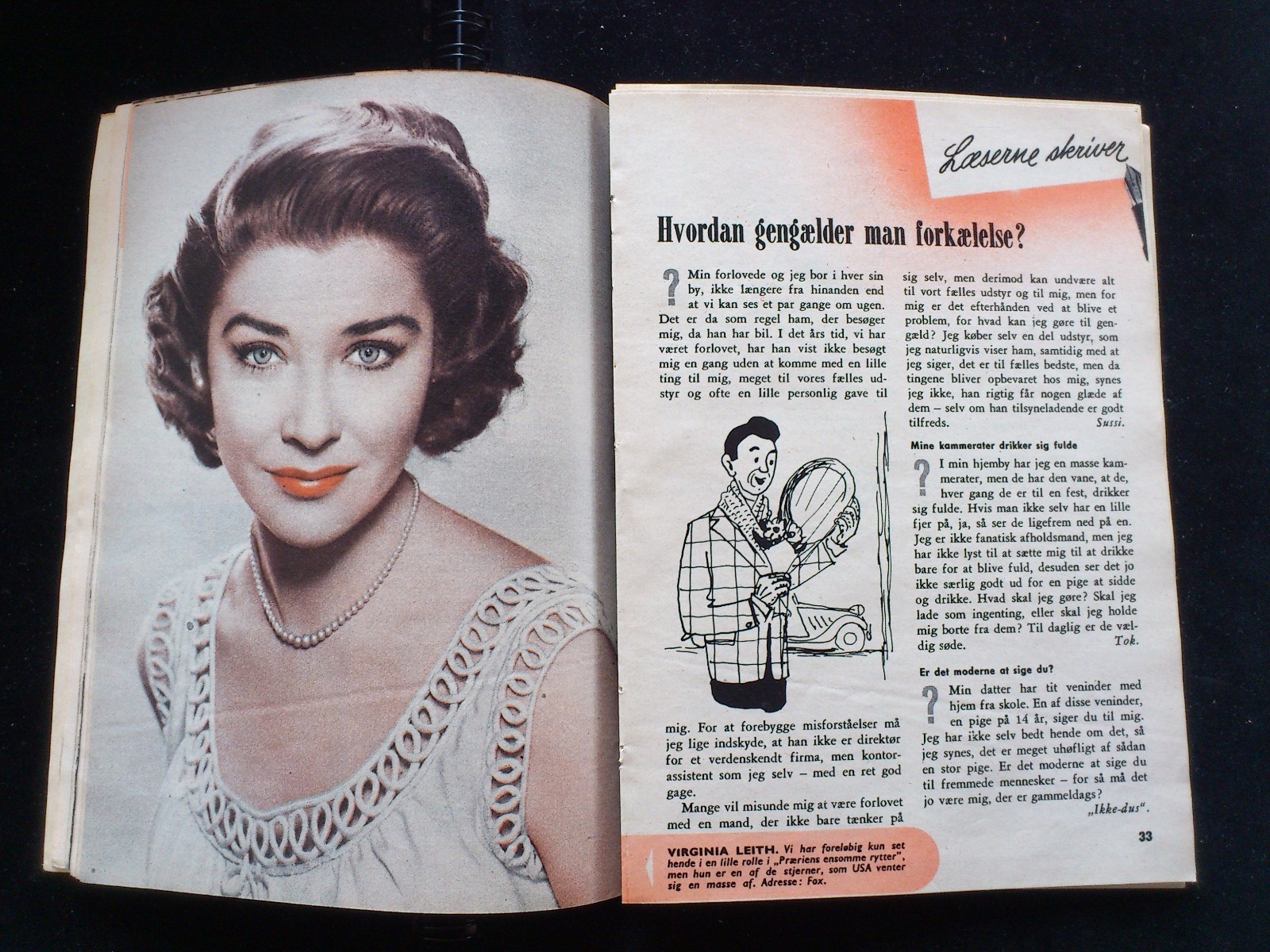 "UGE-REVYEN"1956.Shirley Yamaguchi.Dana Wynter.Virginia Leith.Mario ...