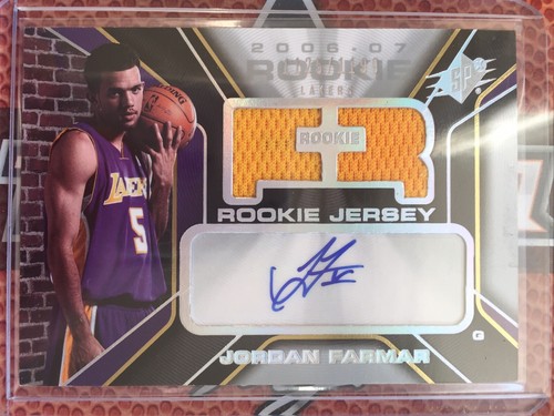2006/07 SPX Jordan Farmar Rookie Jersey Auto /1199 | eBay