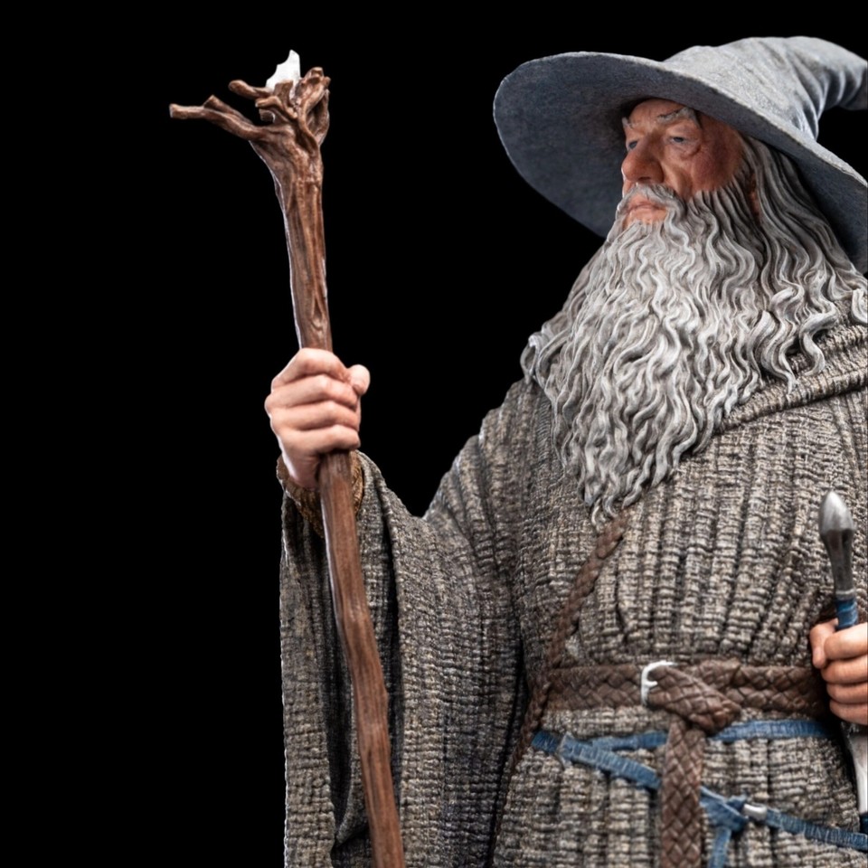 Gandalf the Grey Wizard (The Lord of the Rings) Miniature Statue | eBay