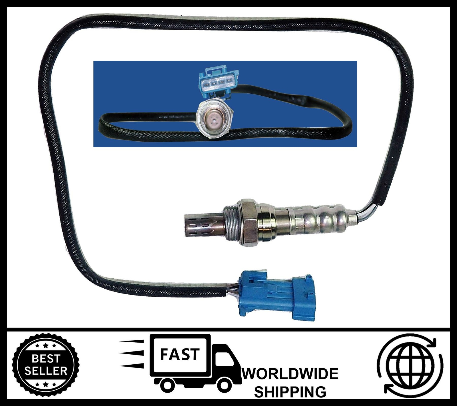 Direct Fit Oxygen Lambda Sensor (REAR) /O2 Sensor FOR Peugeot 1007 206 ...