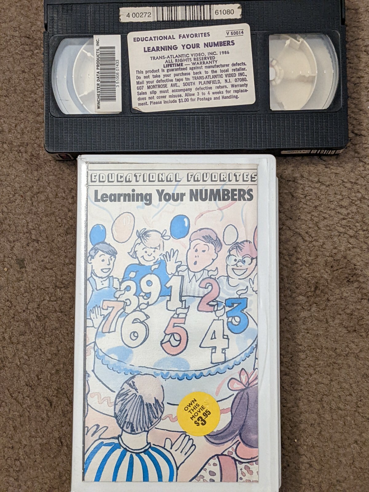 "Learning Your Numbers"! RARE Educational Favorites VHS! | eBay