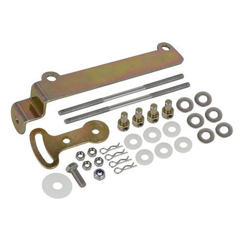 Dual Quad 2x4 Progressive Linkage Kit For 1850 style Holley Carbs ...