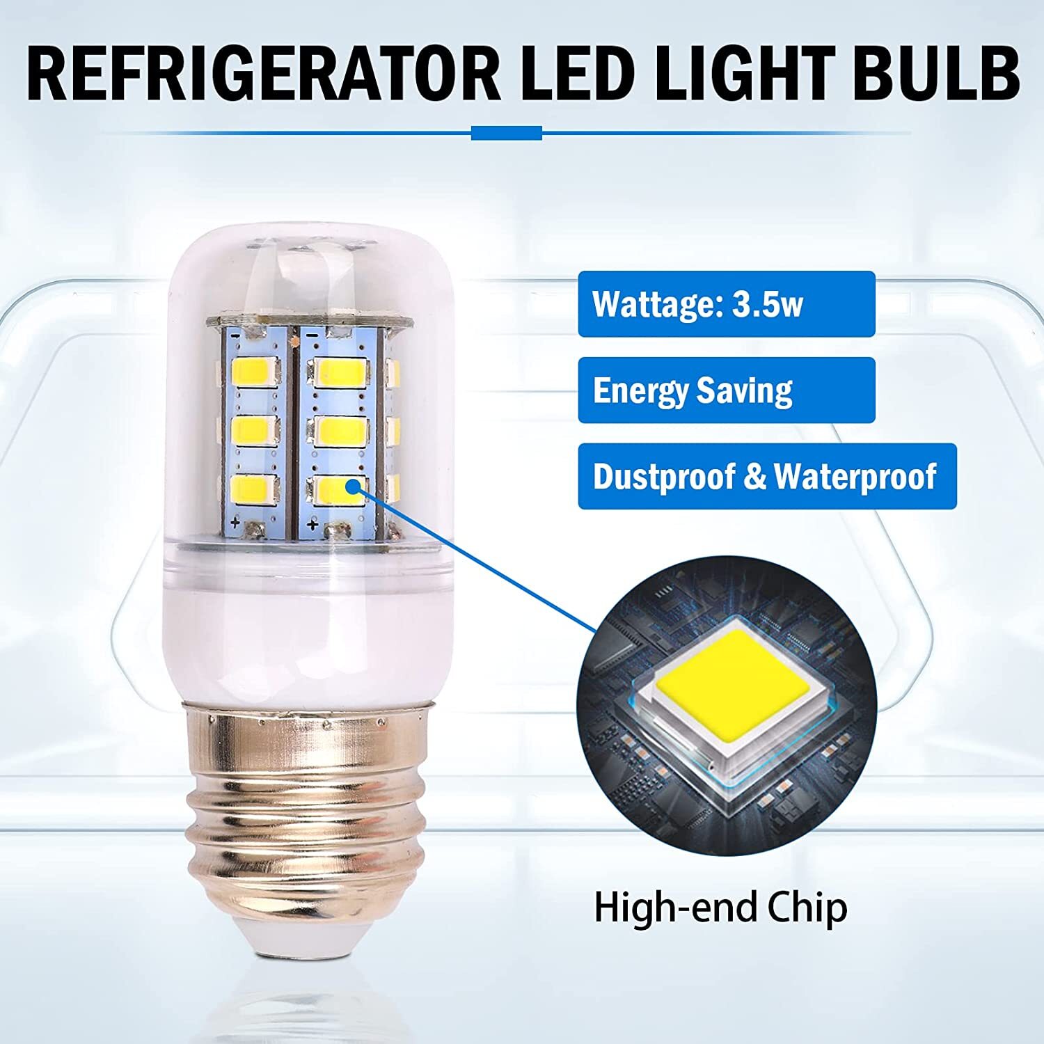 NEW LED Light Bulb Compatible With Frigidaire Electrolux Refrigerator ...
