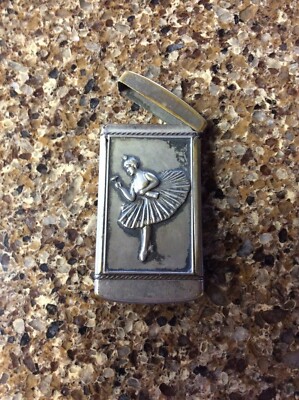 vintage early Pocket Match Safe Advertising VTG | eBay