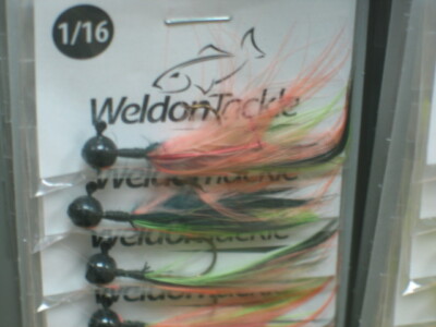 Lot Of 12 Weldon Mini Foo Jigs 1/16oz MOTOR OIL Steelhead/Trout Jigs | eBay