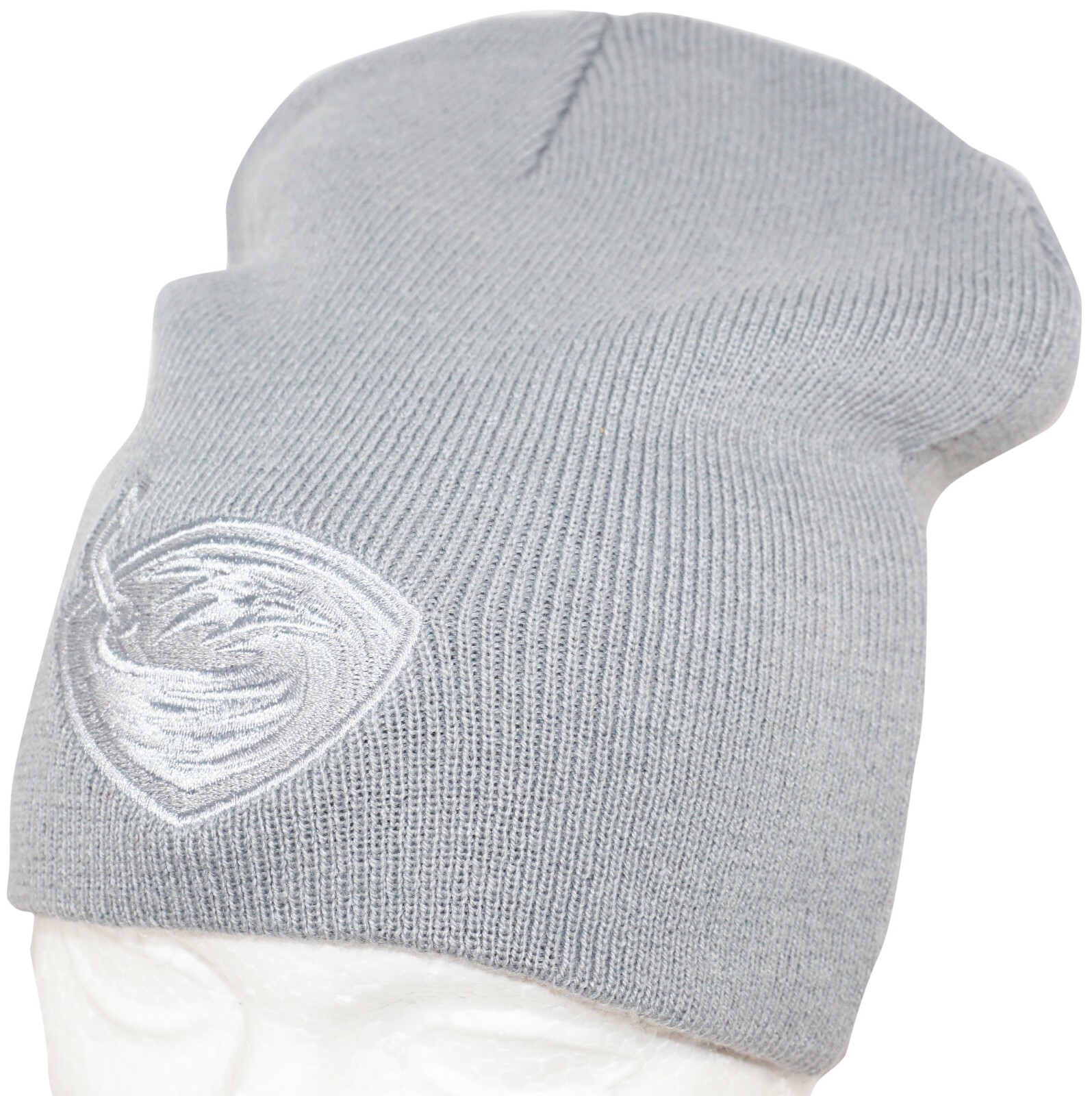 Vintage Atlanta Thrashers Nhl Hockey - Gray Tonal Logo Winter Beanie ...