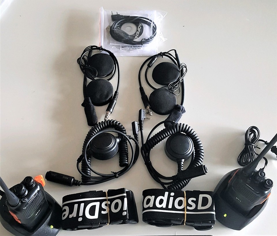 IMSA HELMET CAR BODY HARNESS BIG KIT INTERCOM 2 PLACE Baofeng | eBay