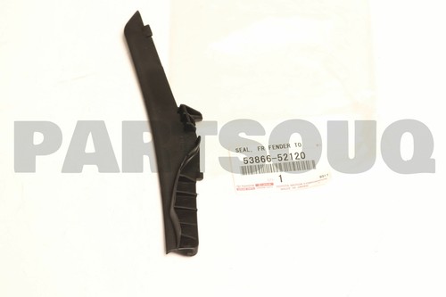 5386652120 Genuine Toyota SEAL, FRONT FENDER TO COWL SIDE, RH 53866 ...