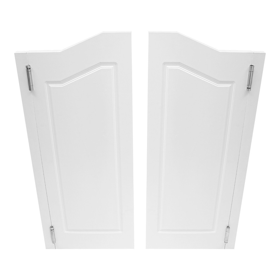 Modern White Cafe Doors Porch Entrance Door Inward Outward Kitchen Door ...