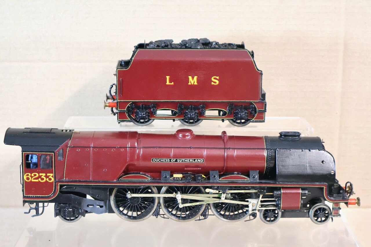 O GAUGE KIT BUILT LMS 4-6-2 PRINCESS CLASS LOCO 6233 DUCHESS of ...