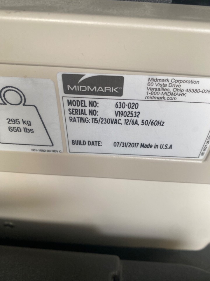 Midmark Ritter 630 Human Form | eBay