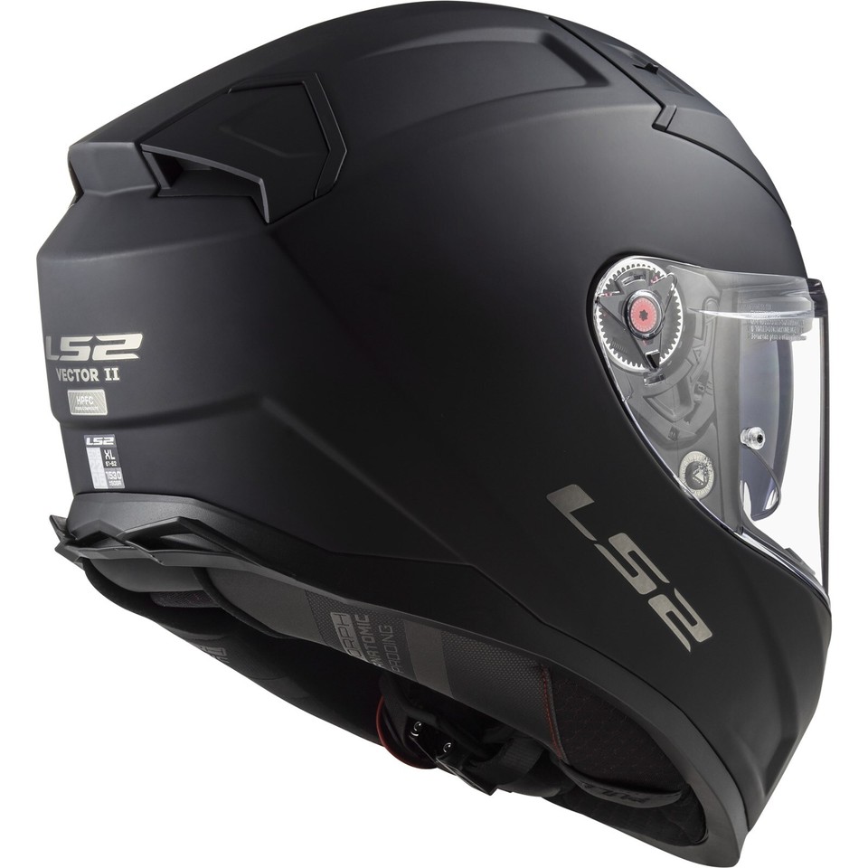Ls2 Motorcycle Helmet Vector Ii 2 Solid Ff811 - Full-Face Helmet with ...