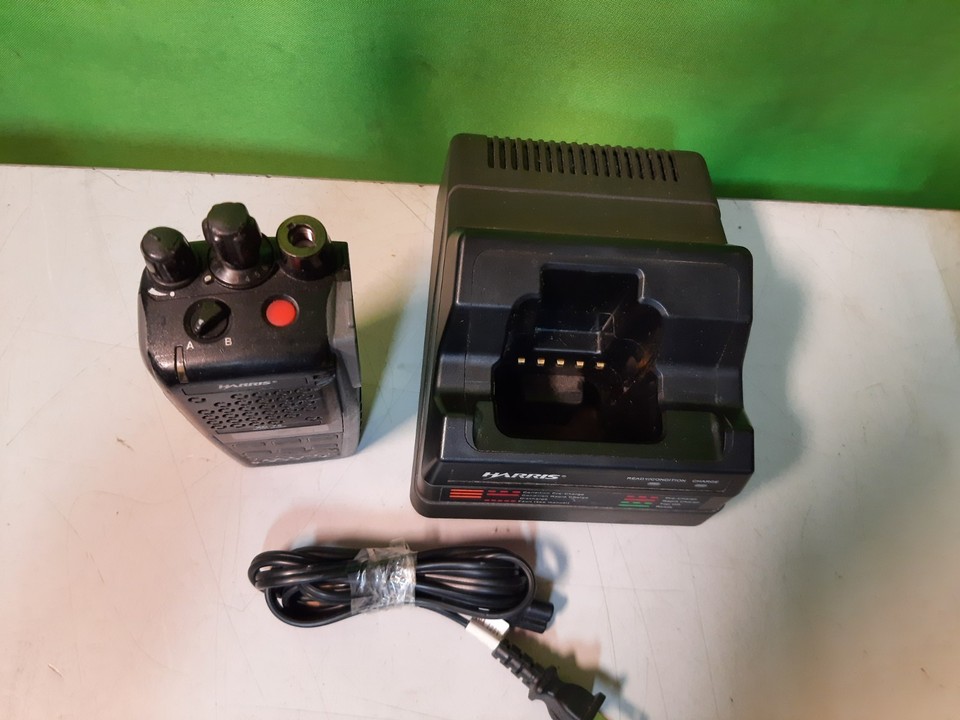 HARRIS XG-75P 800MHz P25 PORTBLE RADIOS /w CHARGER | eBay