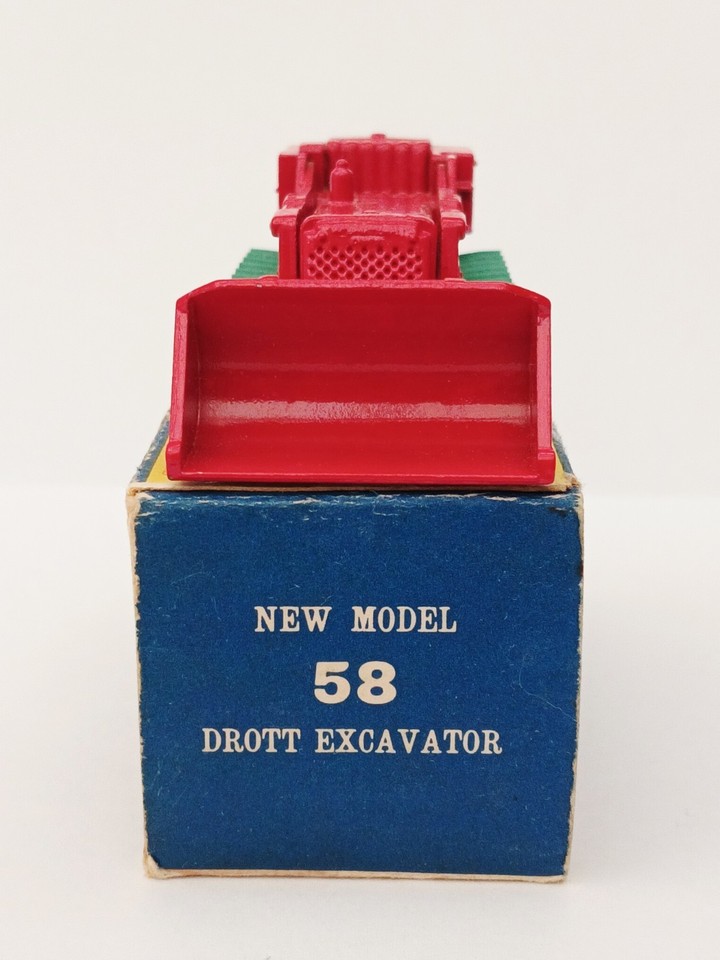 Matchbox Series Lesney No58b Drott Excavator BPR VNMIB Original (New ...