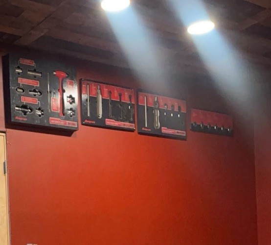 Rare SNAP ON display Includes Wrench, Socket, Hammer, Ratchet complete ...