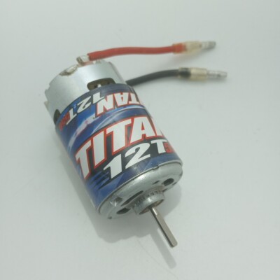 Traxxas Titan 12T 550 Brushed Motor XL-5 Rustler Slash Stampede Bandit ...