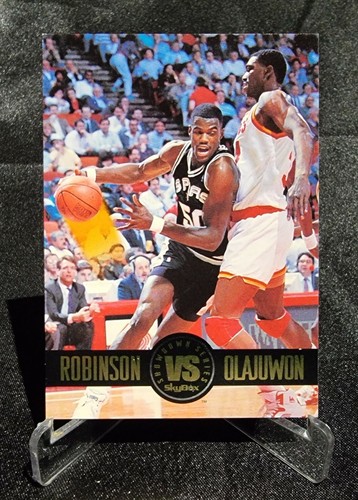 1993 David Robinson vs Hakeem Olajuwon SkyBox Showdown Series #SS5 | eBay