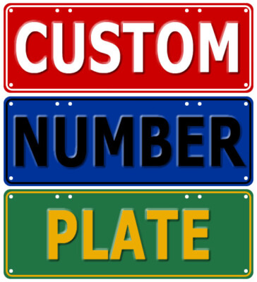 Custom Novelty Number Plate AUS Licence Plate Sign Personalised Gift ...