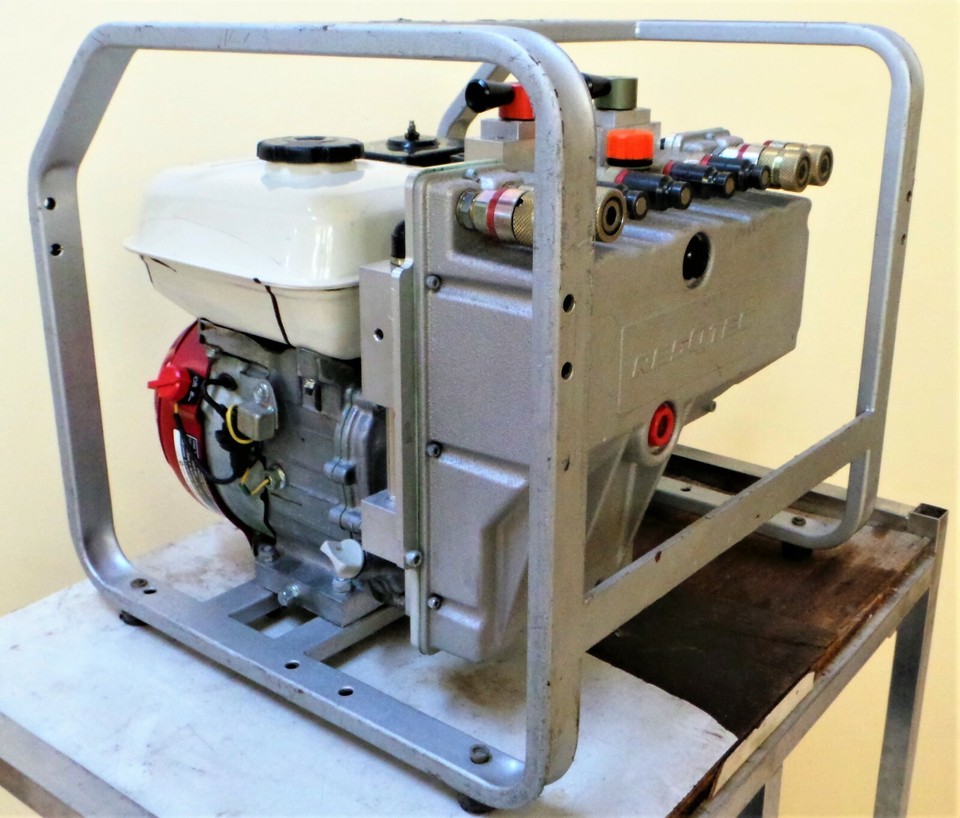 RESQTEC Gas Portable Hydraulic Power Unit with Honda GX-120 Motor. | eBay