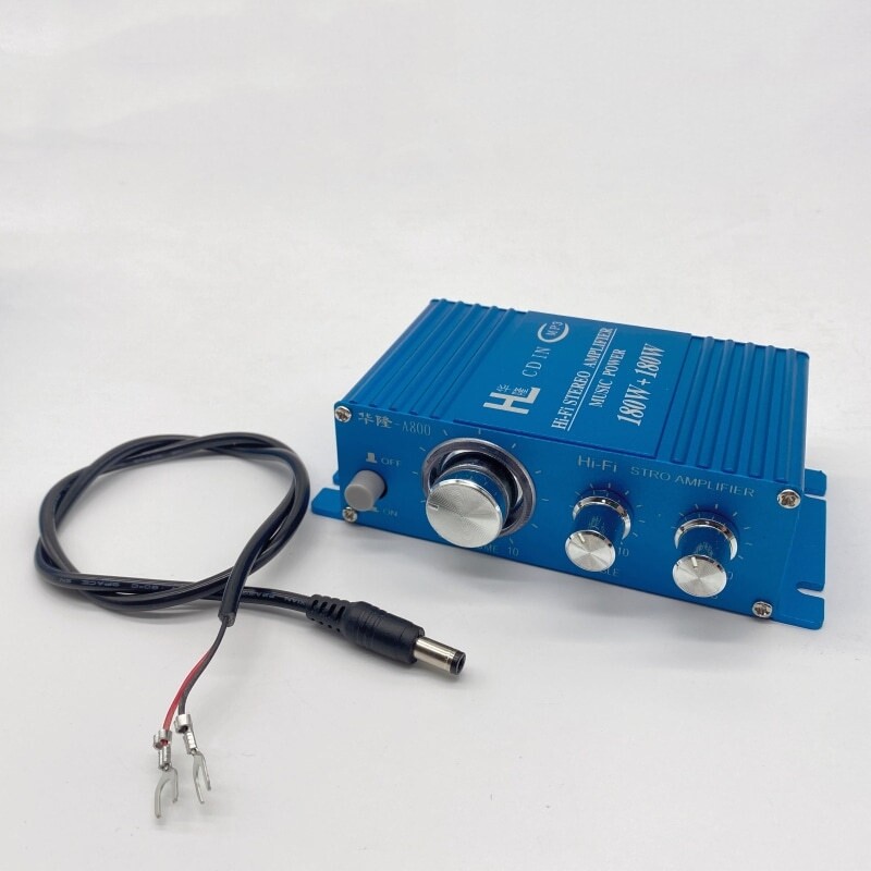 12V 360W Car Mini Hi-Fi Stereo Audio Power Amplifier AUX MP3 Player ...