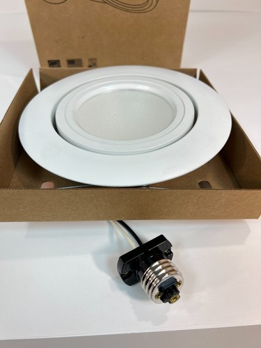 Juno Basics Series Retrofit LED Adjustable Trim 3000K 6RLA Wide Flood ...