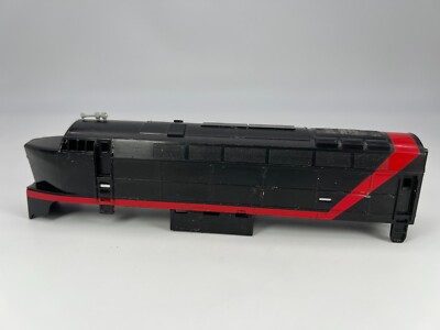 Tyco #2231 Ho Scale Black/Red Diesel Locomotive SHELL ONLY | eBay