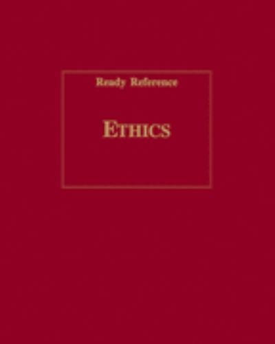 Ethics : Ready Reference by Salem Press (1994, Library Binding) for ...