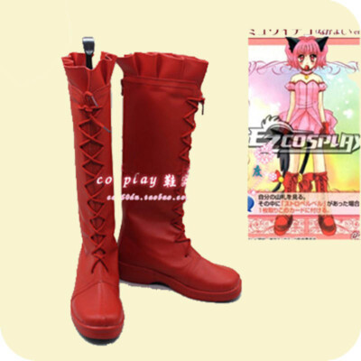 Tokyo Mew Mew Ichigo (Transfiguration) Momomiya Cosplay Shoes Boots Cos ...