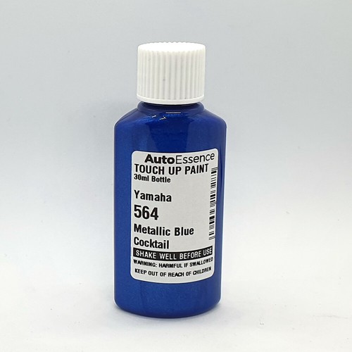 YAMAHA METALLIC BLUE COCKTAIL 564 PAINT TOUCH UP KIT 30ML MOTORBIKE ...