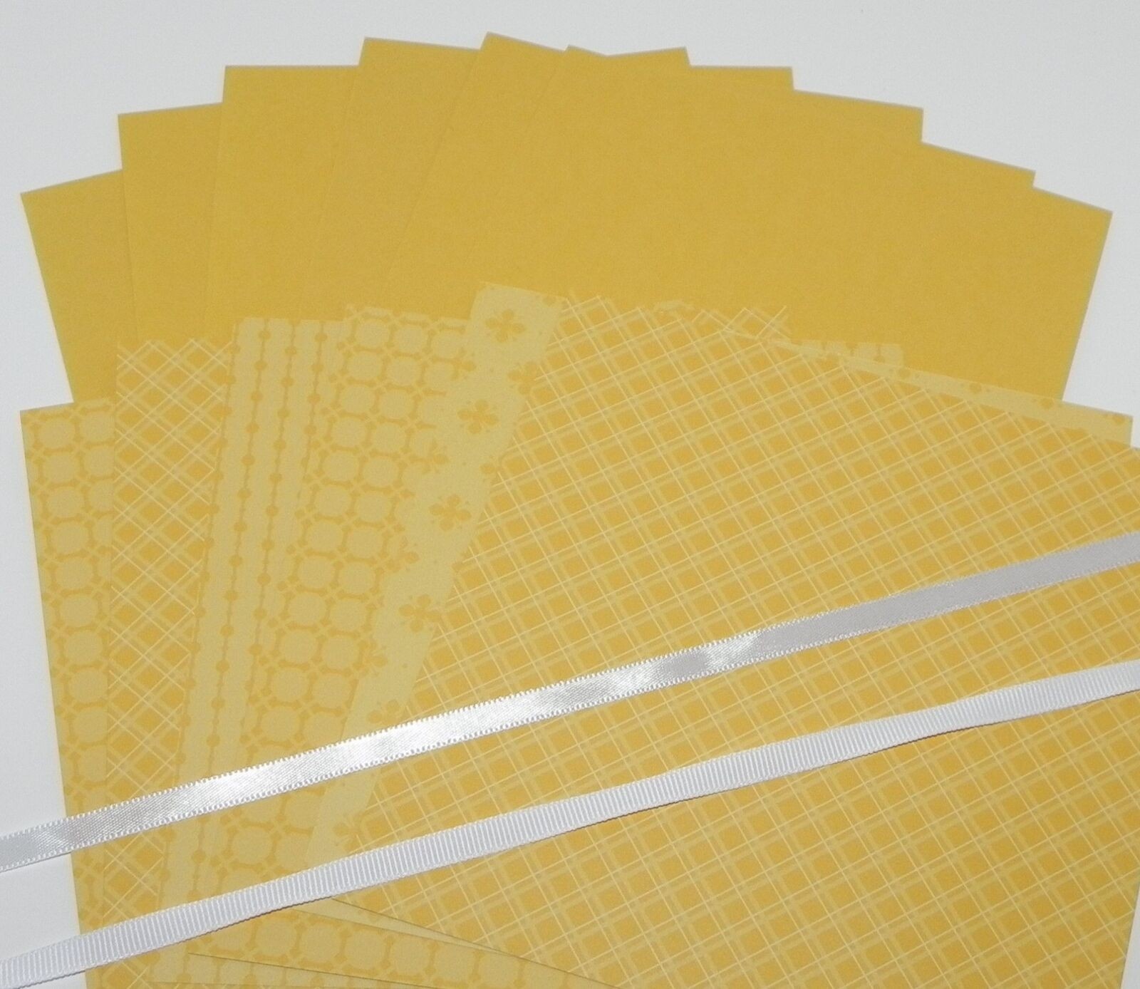 BUMBLE BEE IN COLOR 6X6 DESIGNER PAPER A2 CARDSTOCK RIBBON STAMPIN UP ...