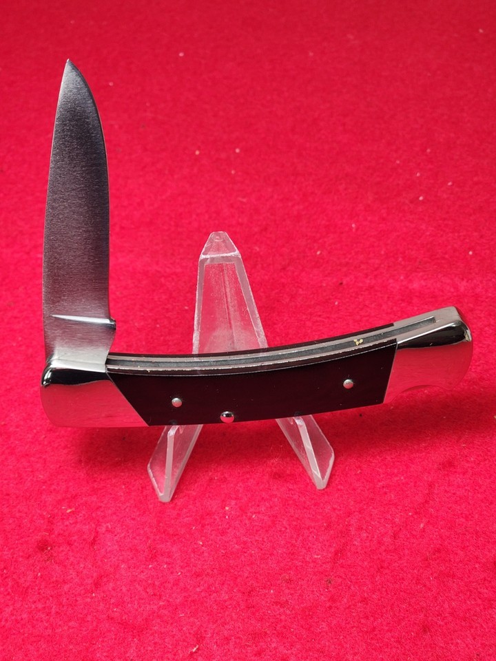 Buck USA 501 Single Blade Lock Back Knife Hardwood Handles Unused | eBay
