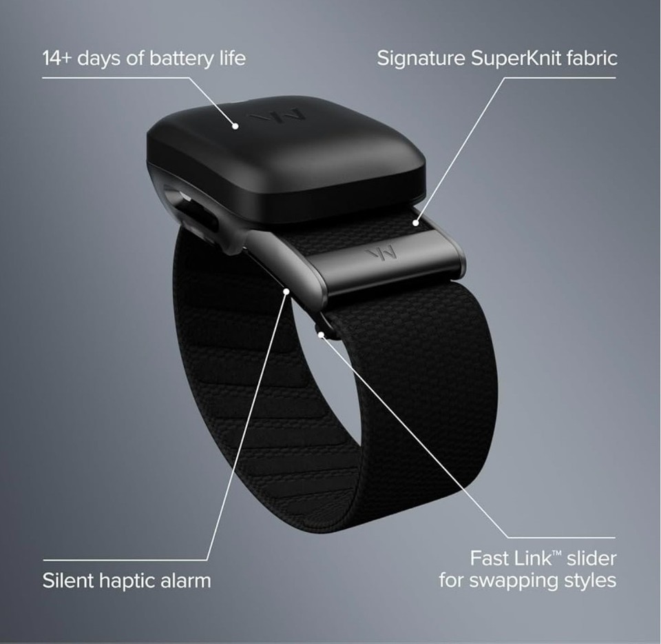 Whoop 5.0 Jet Black Health & Fitness Tracker | SuperKnit Band | eBay