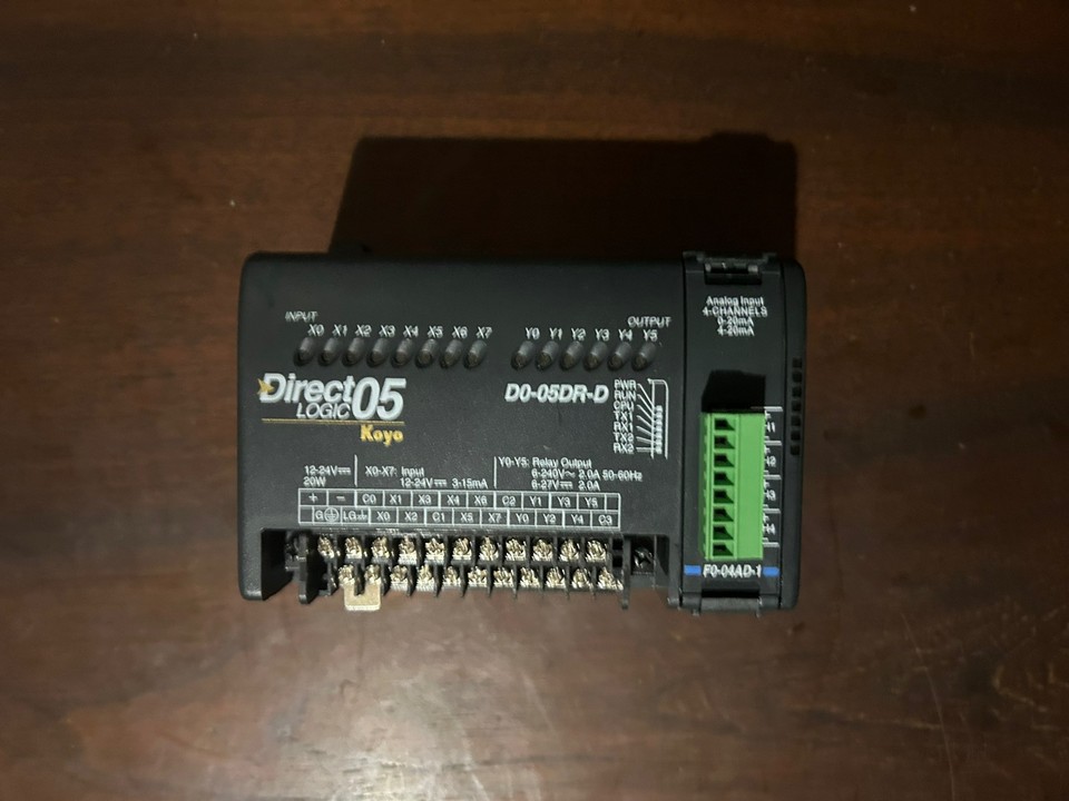 AUTOMATION DIRECT D0-05DR-D / D005DRD (USED) With F0-04AD-1 | eBay
