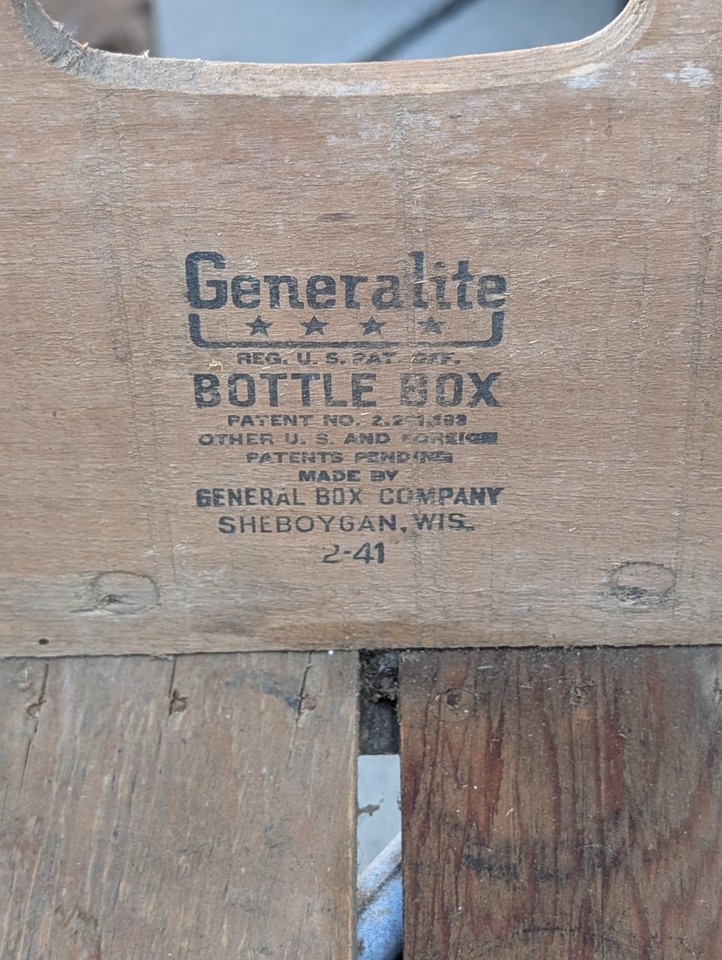 Miller Brewing Company Milwaukee Wis Select Beer 1941 Advertising Crate ...