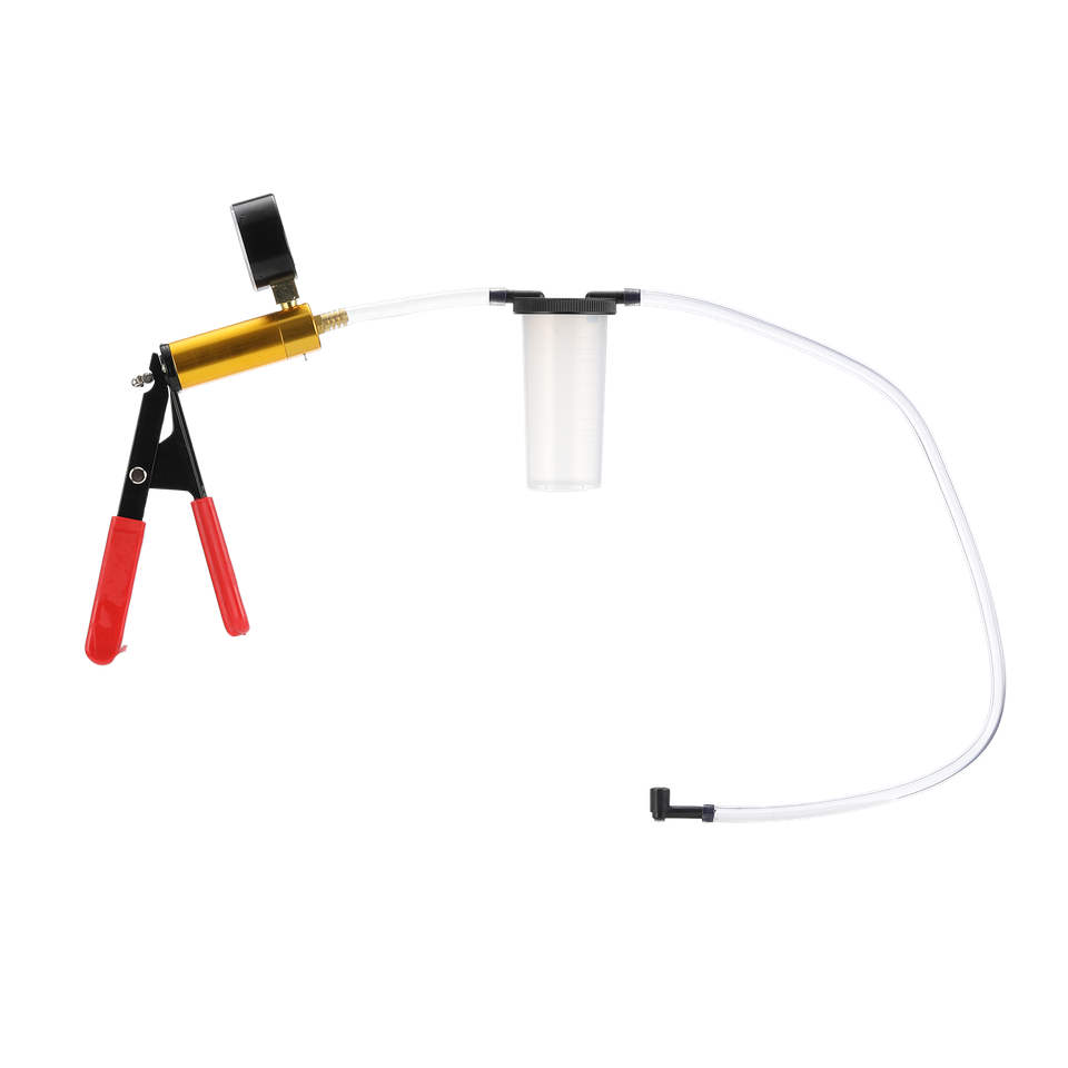 2-in-1 Brake Bleeder & Vacuum Pump Kit Handheld Vacuum Brake Bleeder ...