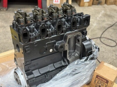 4BT 4B 3.9L CUMMINS Turbo Diesel Engine Long Block 8V VE Rotary Pump ...