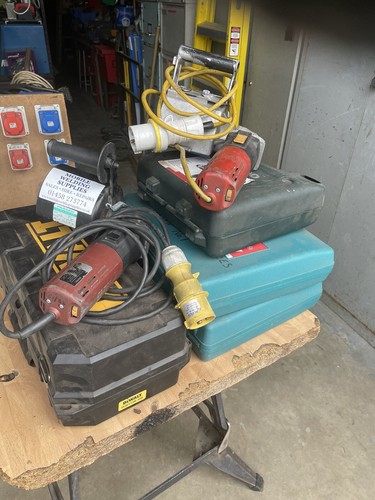 USED POWER TOOLS. JOB LOT. 110 AND 240 VOLT | eBay