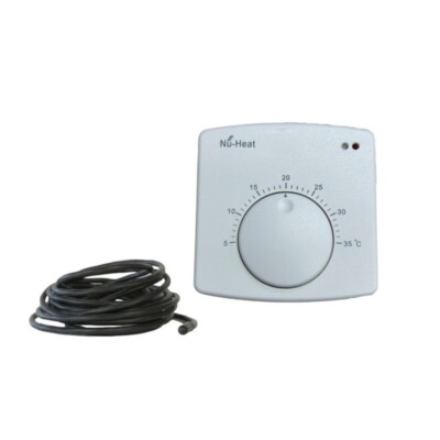 Nu-Heat DSSB2/F-A Wired Dial thermostat for Underfloor Heating with ...