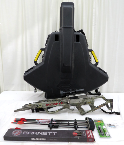 Scorpyd Crossbow W/Case, Arrows, Quiver & Scope | eBay