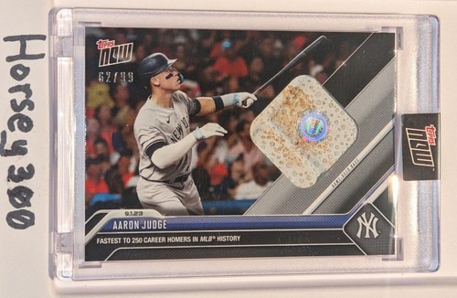2023 MLB Topps Now AARON JUDGE GAME USED Base Relic /99 #800 SSP Rare ...