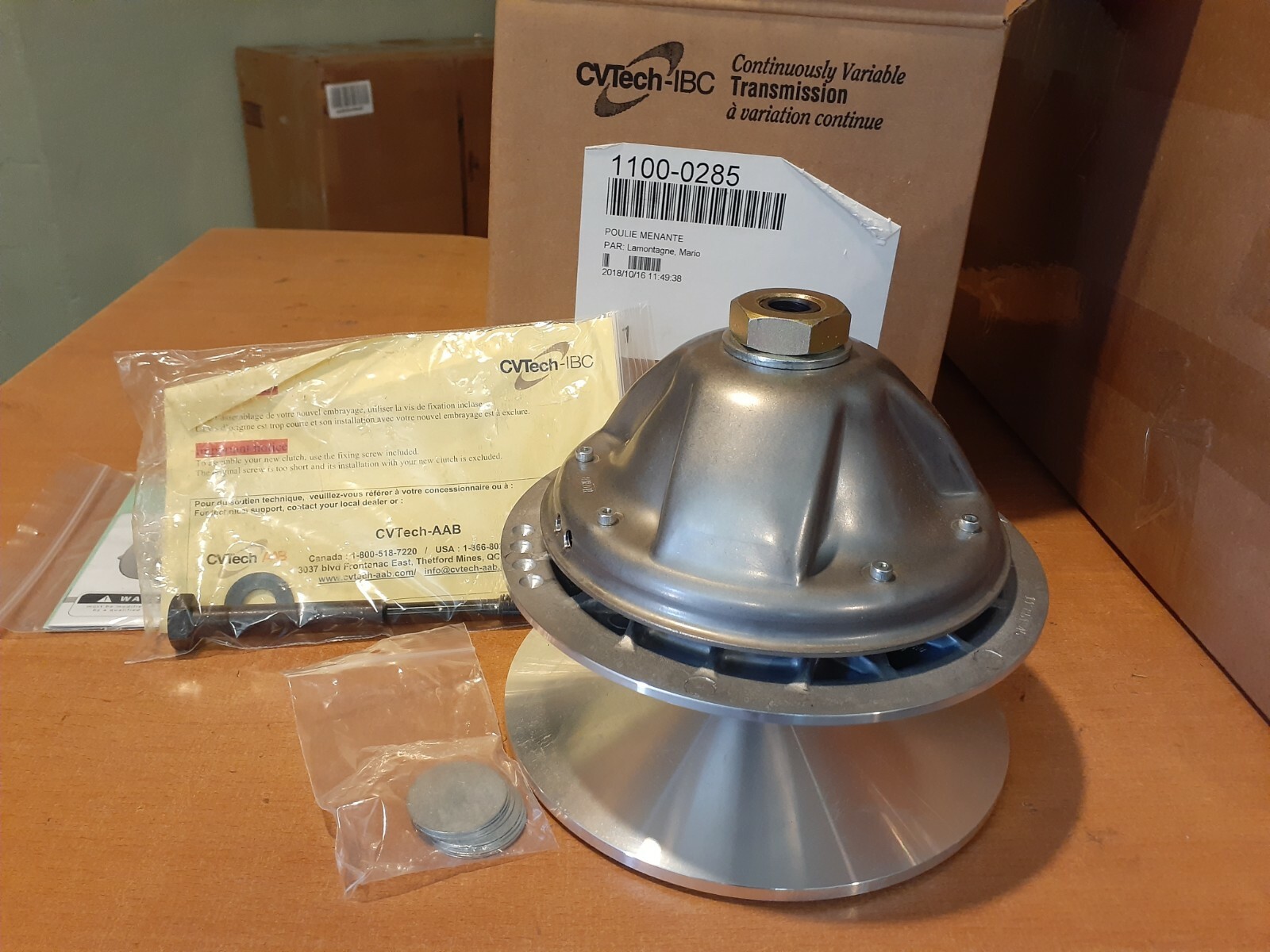 NEW !!! SALE !!! CVTech 1100-0285 Clutch Drive Powerbloc. | eBay