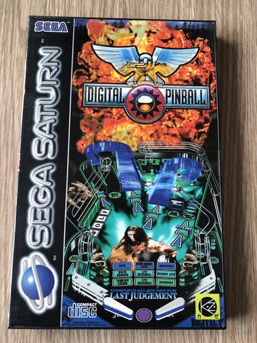 DIGITAL PINBALL FLIPPER SEGA SATURN PAL COMPLET FRANÇAIS VF FR RARE | eBay