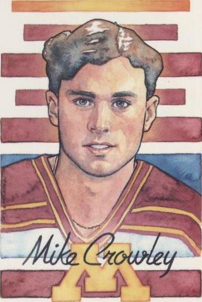 1994-95 Super America Minnesota Golden Gophers - Mike Crowley #20 (RC ...